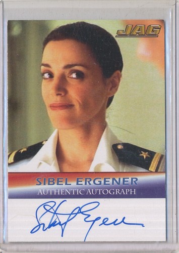 TK LEGACY JAG SIBEL ERGENER AUTOGRAPH #A15 | eBay
