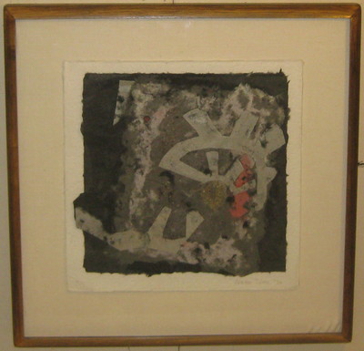 Vintage 1986 NORMA TALMA 'Abstract Paper COLLAGE' - Important BARBADOS ...