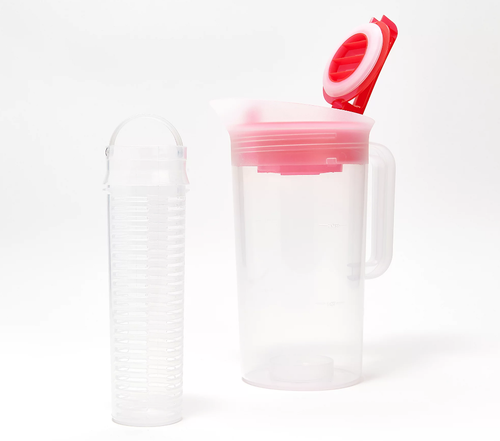 Primula Shake & Infuse 3-Quart Pitcher - Red | eBay