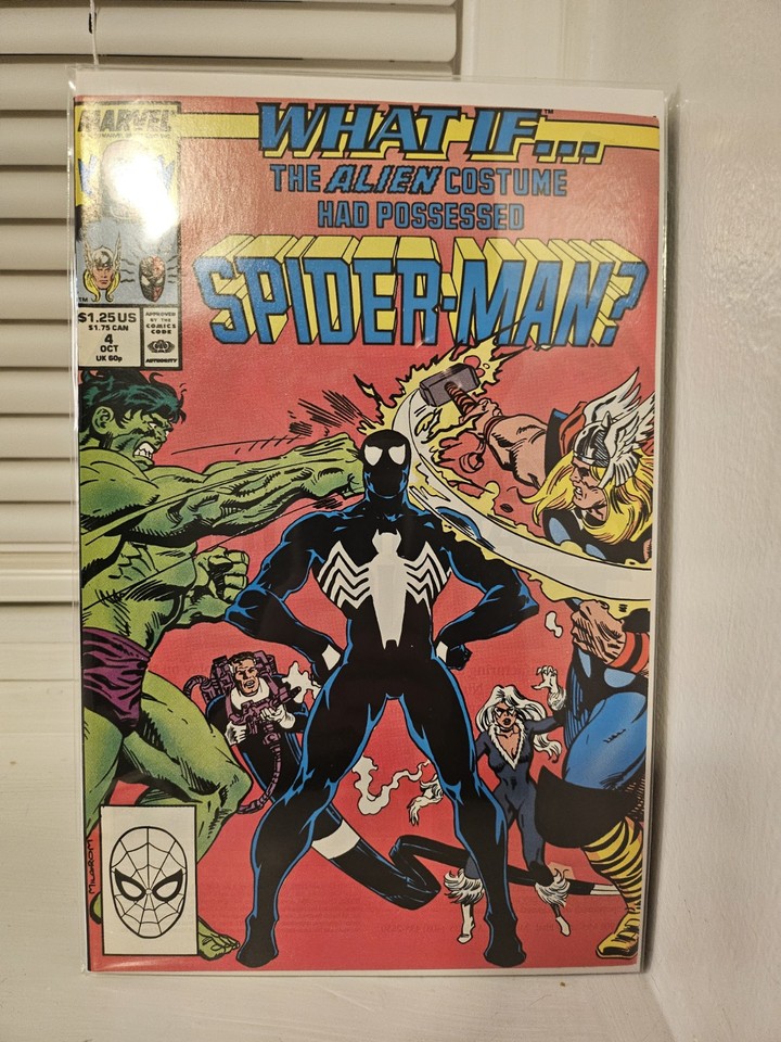 What If...? Alien Costume Had Possessed Spider-Man #4 Marvel Comic JC ...