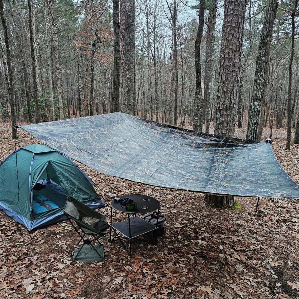 Heavy Duty 11 Mil Tarp Cover Waterproof UV Resistant Tarpaulin Used for ...