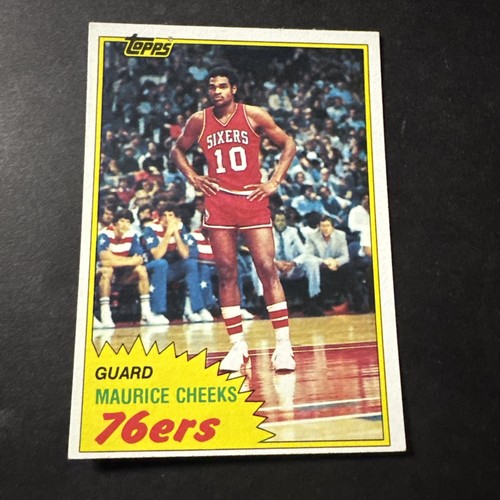 1981-82 Topps - Maurice Cheeks #90E 76ers | eBay