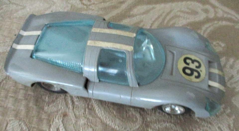 1960'S 1/32 SLOT CAR #93 WITH DRIVER - STROMBECKER, GREY, TESTED ...