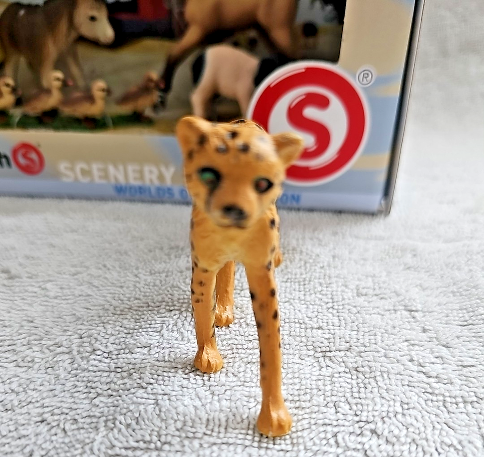 Schleich Scenery Pack Farm Animals + Chickens + Tiger + Leppard | eBay