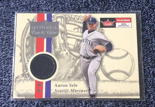 2001 Fleer Platinum - National Patchtime Aaron Sele Series 1 (MEM) for ...