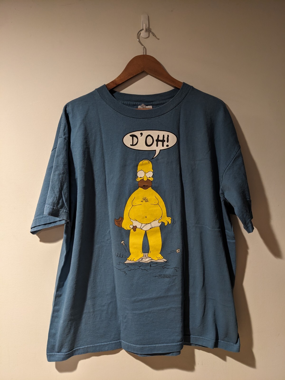Vintage 1997 Homer Simpsons D'Oh Stanley Desantis Blu… - Gem