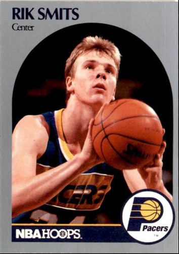 1990-91 Hoops Basketball Card Rik Smits Indiana Pacers #139 | eBay