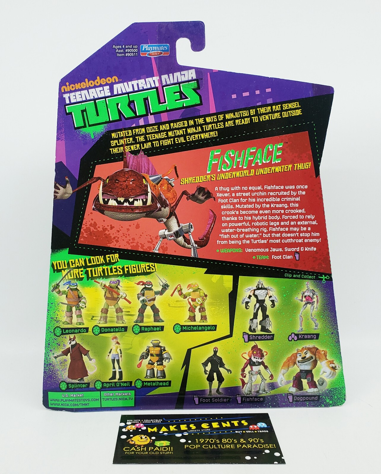 Playmates Toys Fish Face Action Figure for sale online | eBay