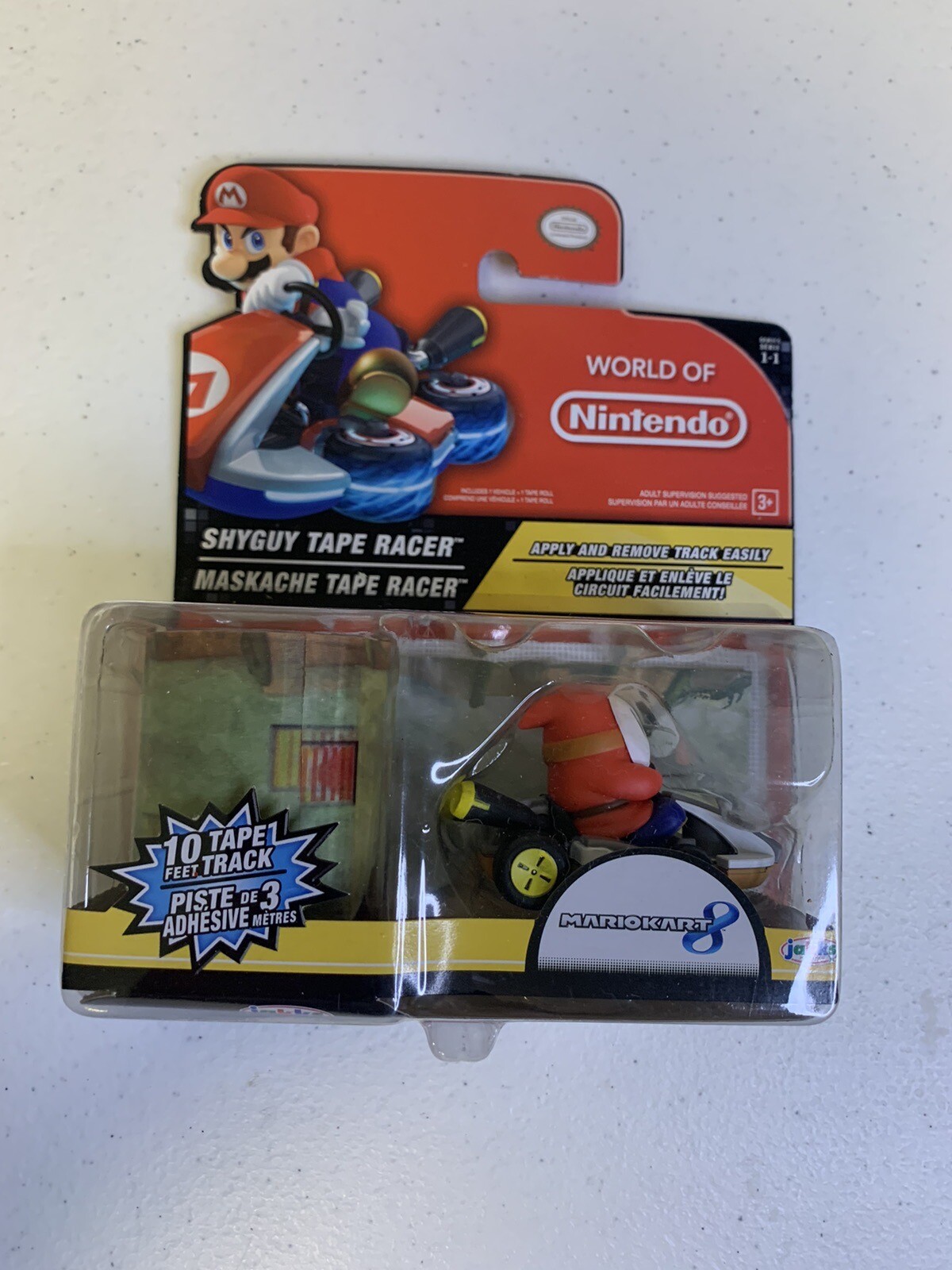 World of Nintendo Shyguy Tape Racer MarioKart 8 Series 1-1 Jakks ...