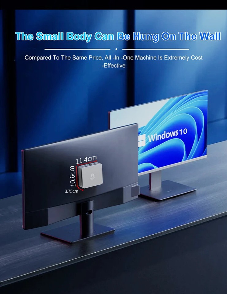 Mini PC Ryzen 9 R9 5900HX DDR4 M.2 Nvme WIFI6 BT5.2 Desktop NUC Gaming Computer | eBay