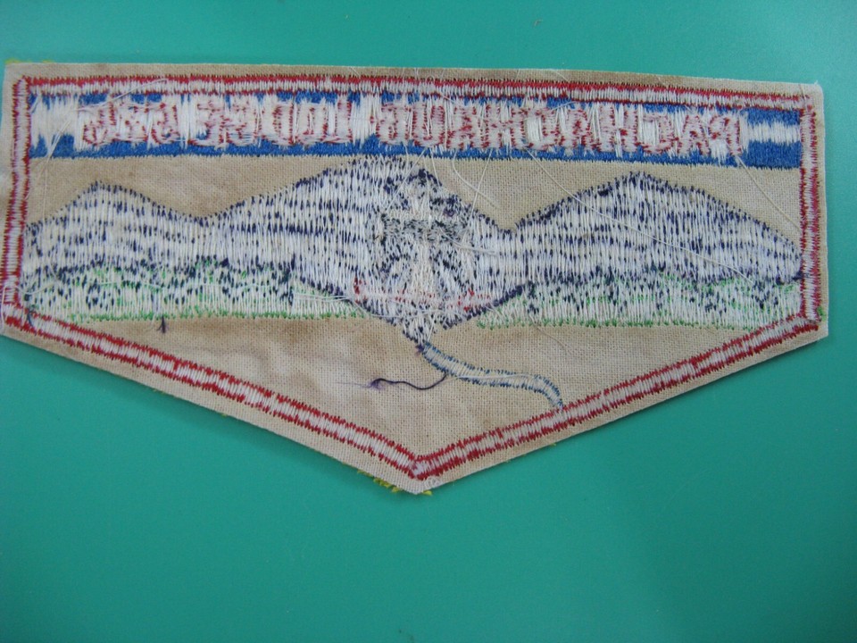 VINTAGE FAKE OA PACHACHAUG LODGE 525 MINT CUT EDGE POCKET FLAP PATCH | eBay