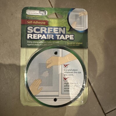 window screen repair tape - Self Adhesive | eBay