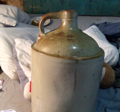 Vintage Red Wing 5 Gallon Jug Crock Whiskey Shoulder Redwing Minnesota ...