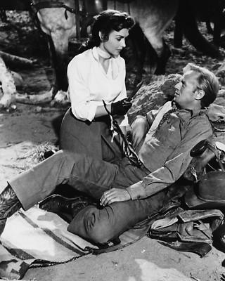 RICHARD WIDMARK AND DONNA REED IN "BACKLASH" - 8X10 PUBLICITY PHOTO (AB ...