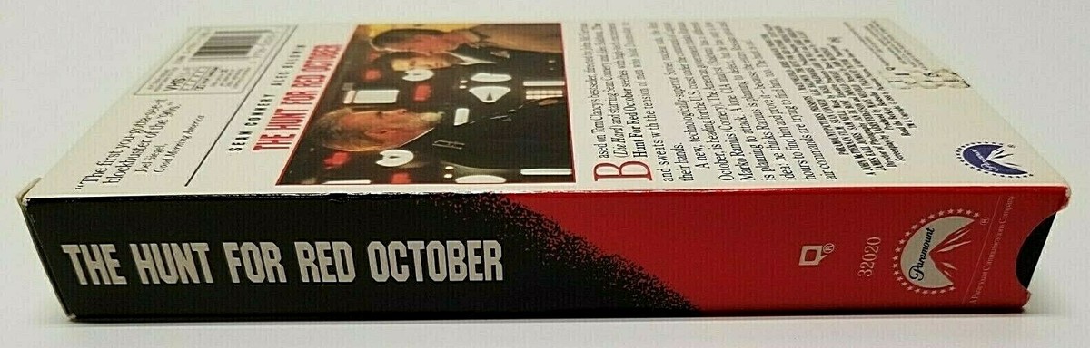 The Hunt For Red October Vhs Tape
