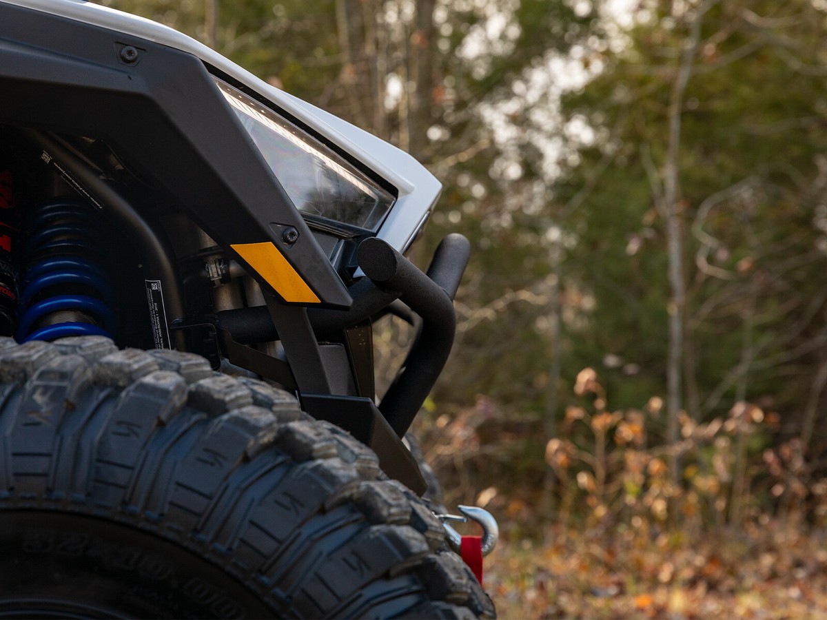 Rzr 1000 Winch Bumper 50 Caliber Racing Red Front Bumper For Polaris ...