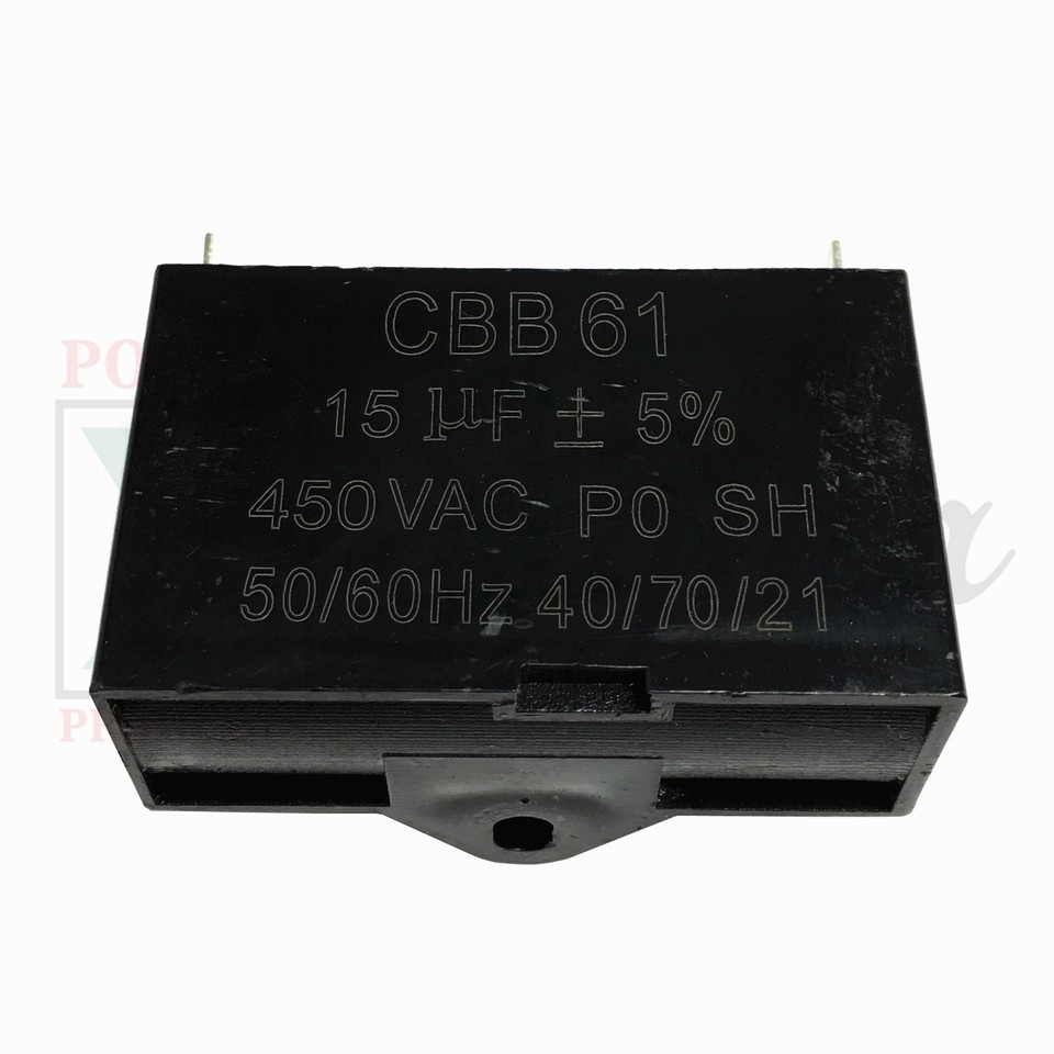 Capacitor 450VAC 15uF 15μf 50/60Hz CBB61 PO SH 40/70/21 Generator | eBay