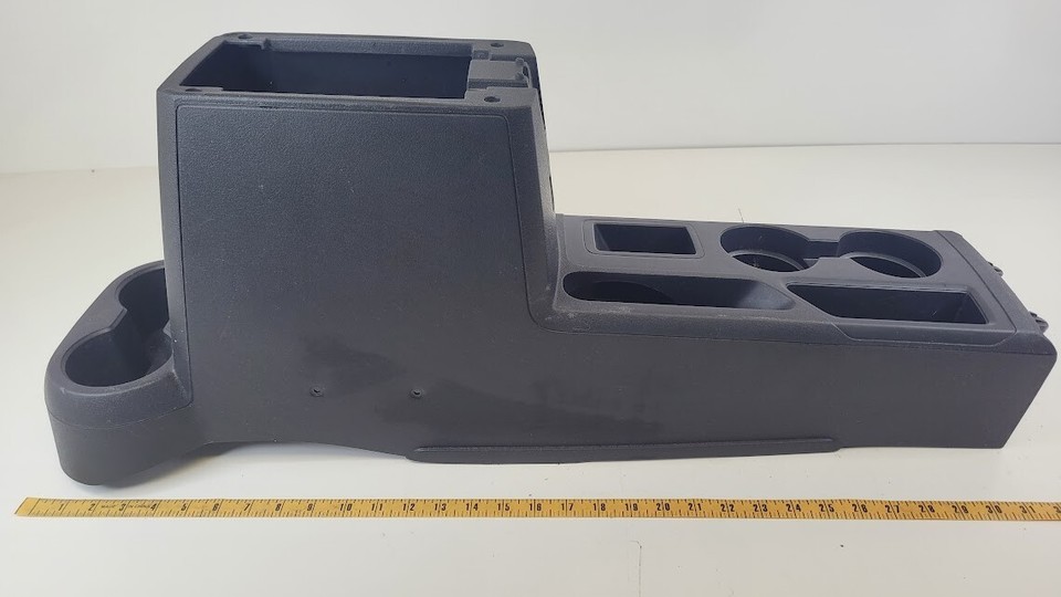 2005-2007 Dodge Dakota Center Console Base w/Cupholders Black | Front ...
