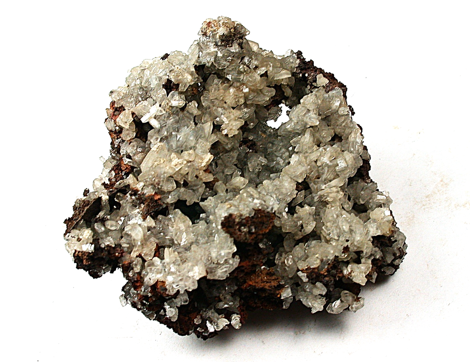 MINERALS : RARE TARBUTTITE XTLS ON ALL SIDES ON BROWN MATRIX, TYPE LOC ...