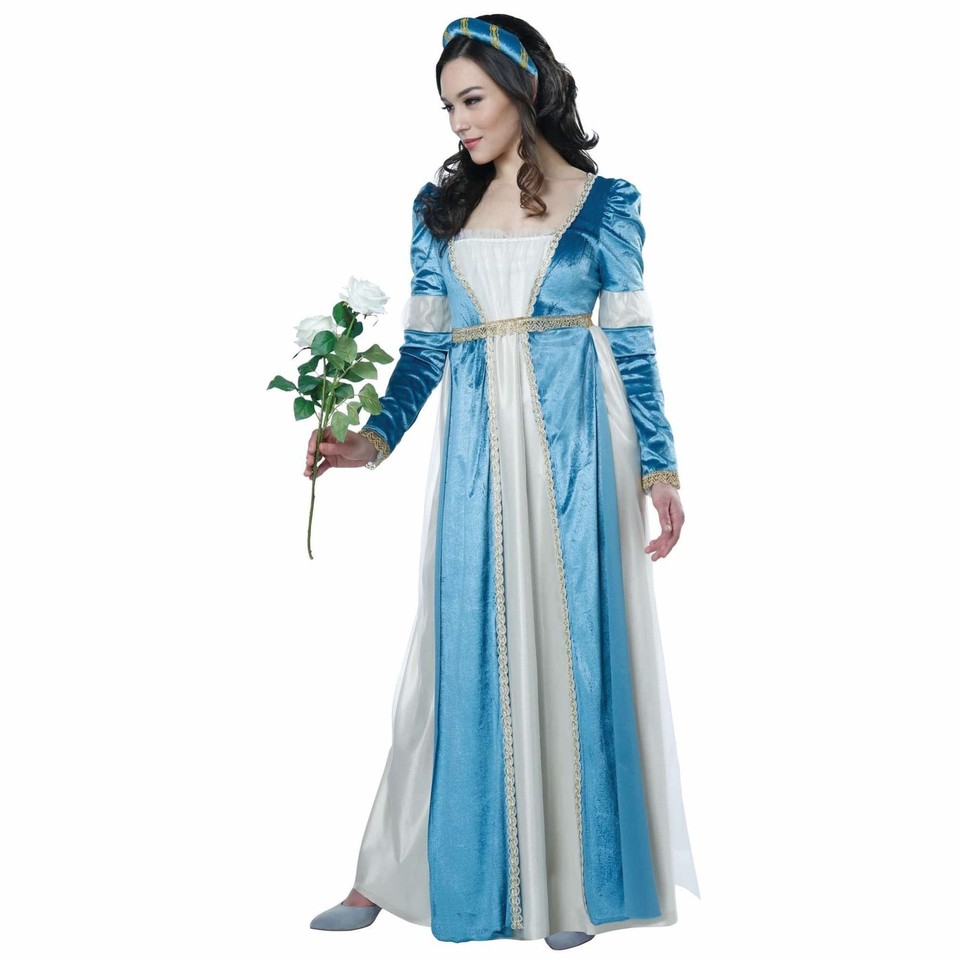 Juliet Capulet Shakespeare Romeo Renaissance Medieval Maid Womens ...
