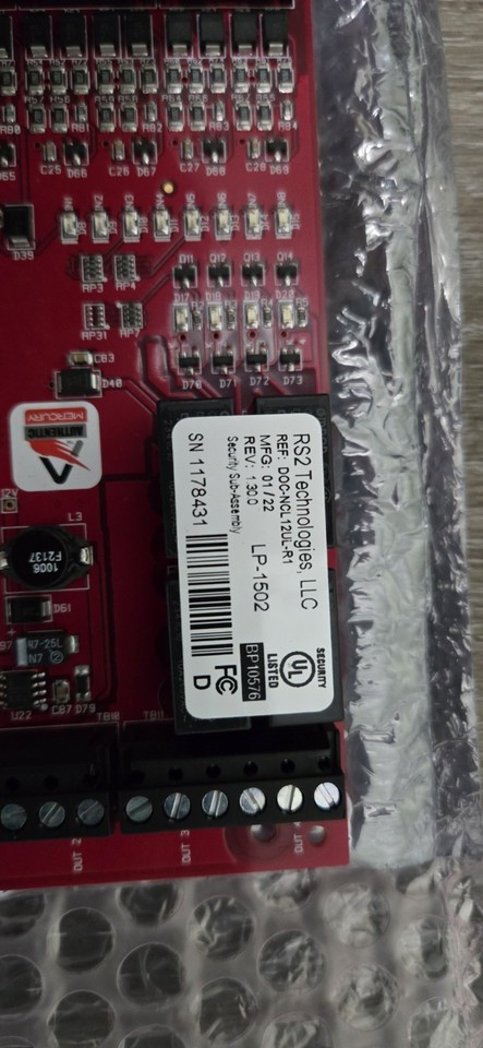 LP-1502 Intelligent IP Controller Board RS2 | SCP | Access Control ...