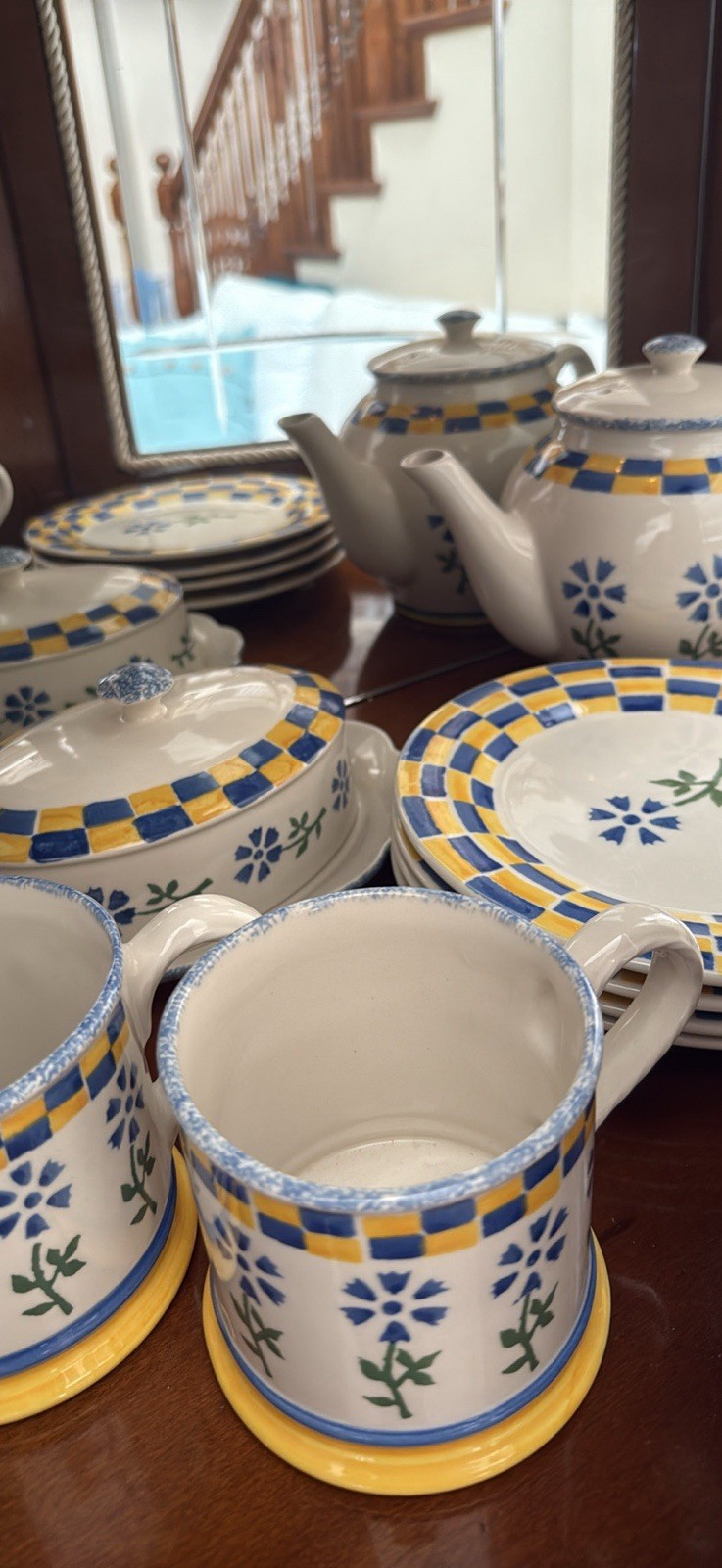 Laura Ashley Tea Set, Cups Saucers, Dessert Plates | eBay