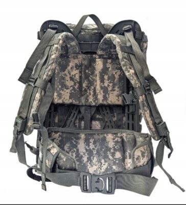 US Military ACU MOLLE LARGE RUCKSACK BACKPACK - COMPLETE SET UP - ARMY ...