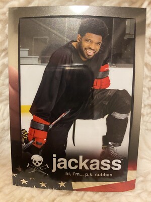 2022 Zerocool Jackass Trading Cards Silver Refractor P.K. Subban #41 | eBay