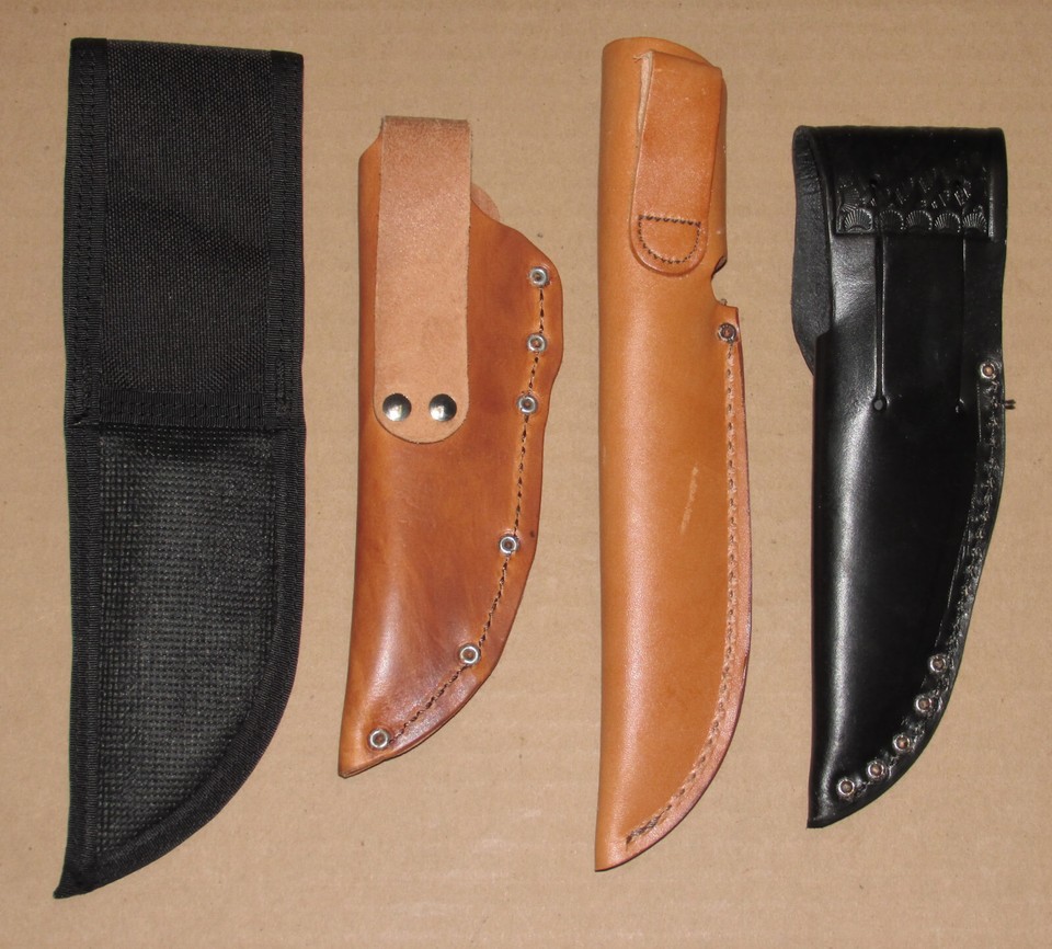 lot of 4 Case XX fixed blade hunting knife sheaths only | eBay