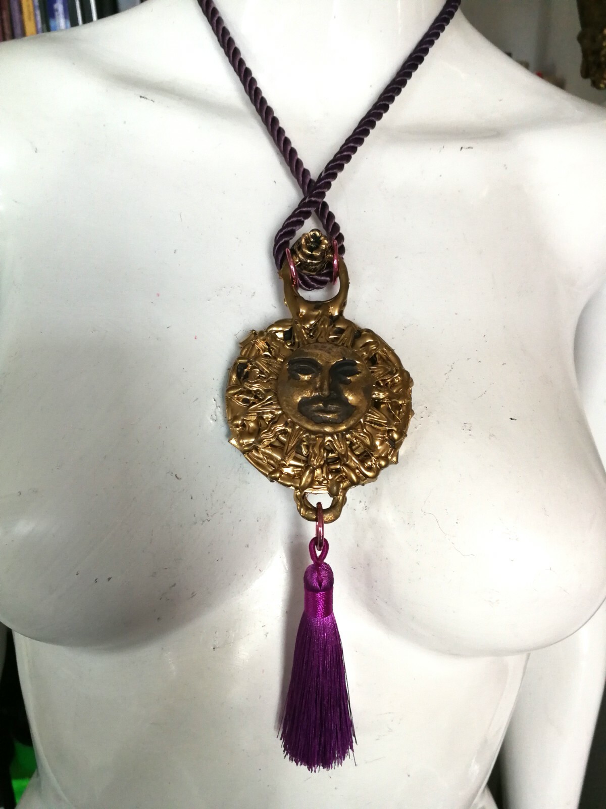 talisman protection evil eye demon amulets pendant necklace charms ...