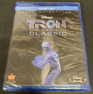 Tron The Original Classic Two-Disc Blu-Ray DVD Combo New Sealed | eBay