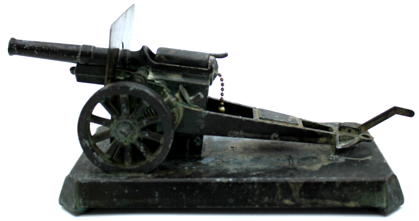 Vintage MCM Mid Century Modern Table Lighter Cannon Shape DEMLEY USA | eBay