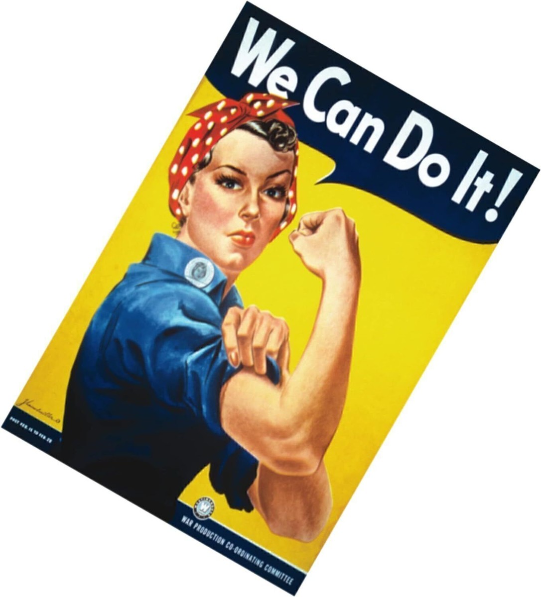 Rosie The Riveter Propaganda Poster World War II Propaganda Posters,