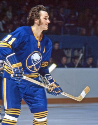 1972 Buffalo Sabres GILBERT PERREAULT Glossy 8x10 Photo Print Poster ...
