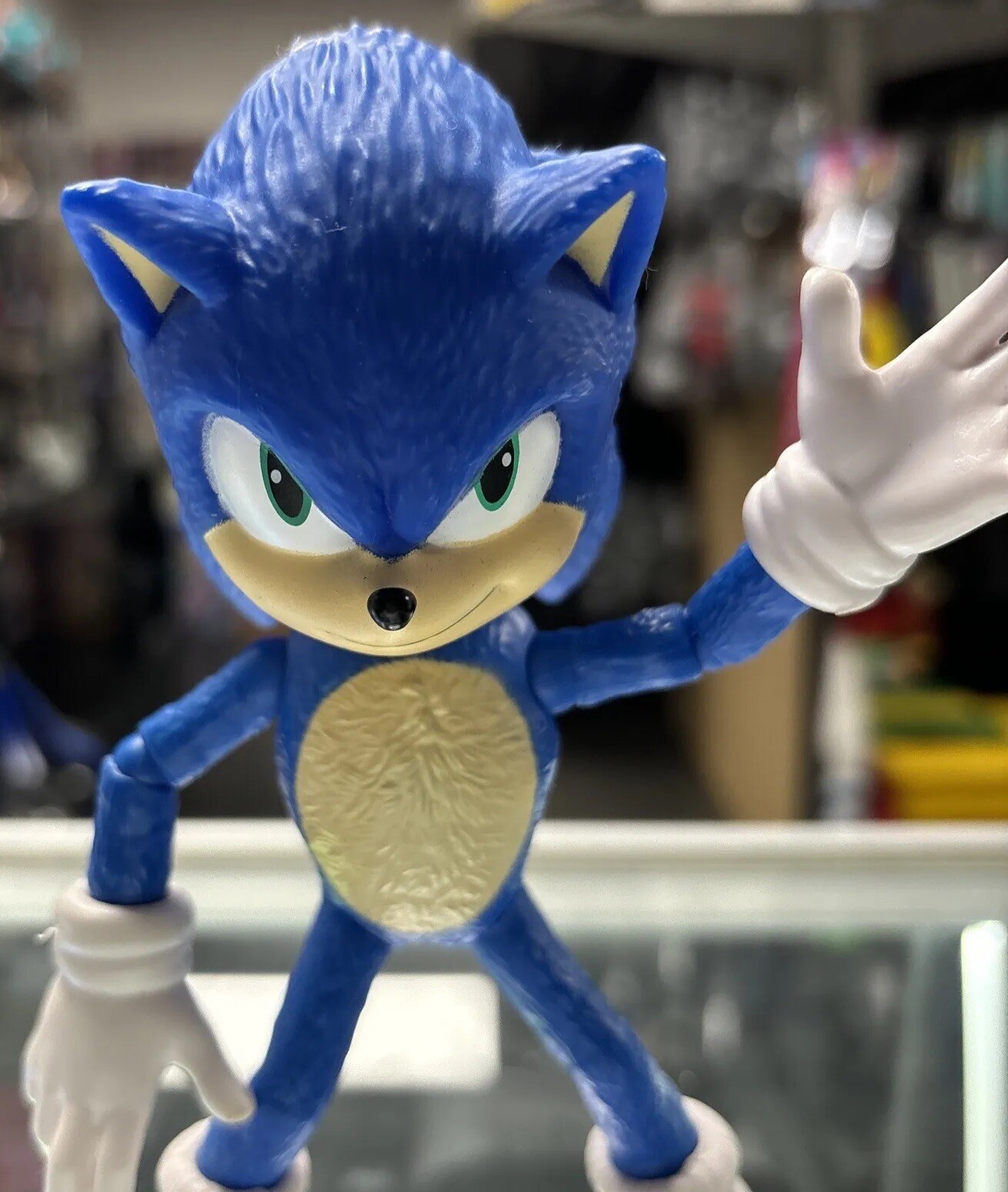 Sonic The Hedgehog Figure ONLY Jointed Articulated SEGA Toy For RC ...