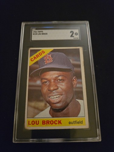 1966 Topps - Lou Brock #125 | eBay