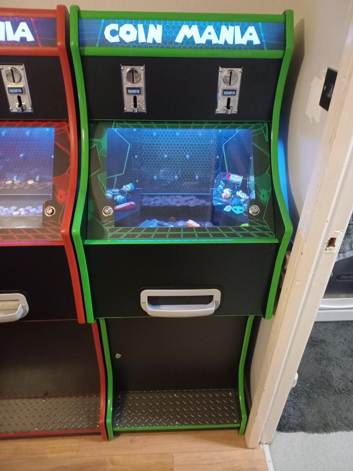 2x Arcade Mania Coin Machines 2p/10p Fully Programmable Brand New ...