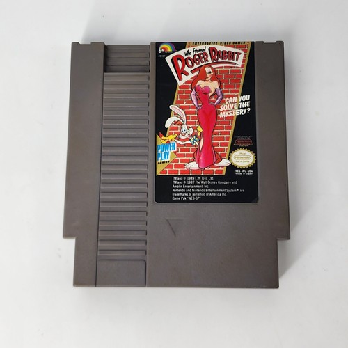 Who Framed Roger Rabbit (Nintendo NES, 1989) - Tested & Authentic ...