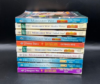 Lot of 12 Vintage Harlequin Romance PB Books Australians Outback ...
