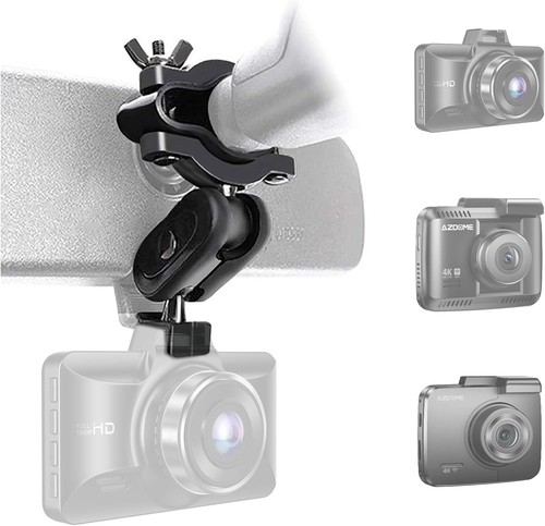 AZDOME Dash Camera Mirror Mount Holder Kit, Cam for Rove black | eBay