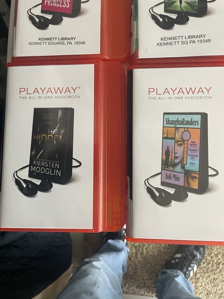 playaway audio books lot | eBay