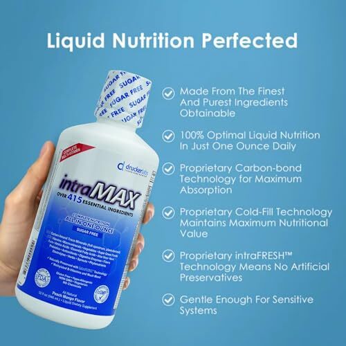 DRUCKER Labs - IntraMAX 2.0 Organic Liquid Trace Minerals (32 oz ...