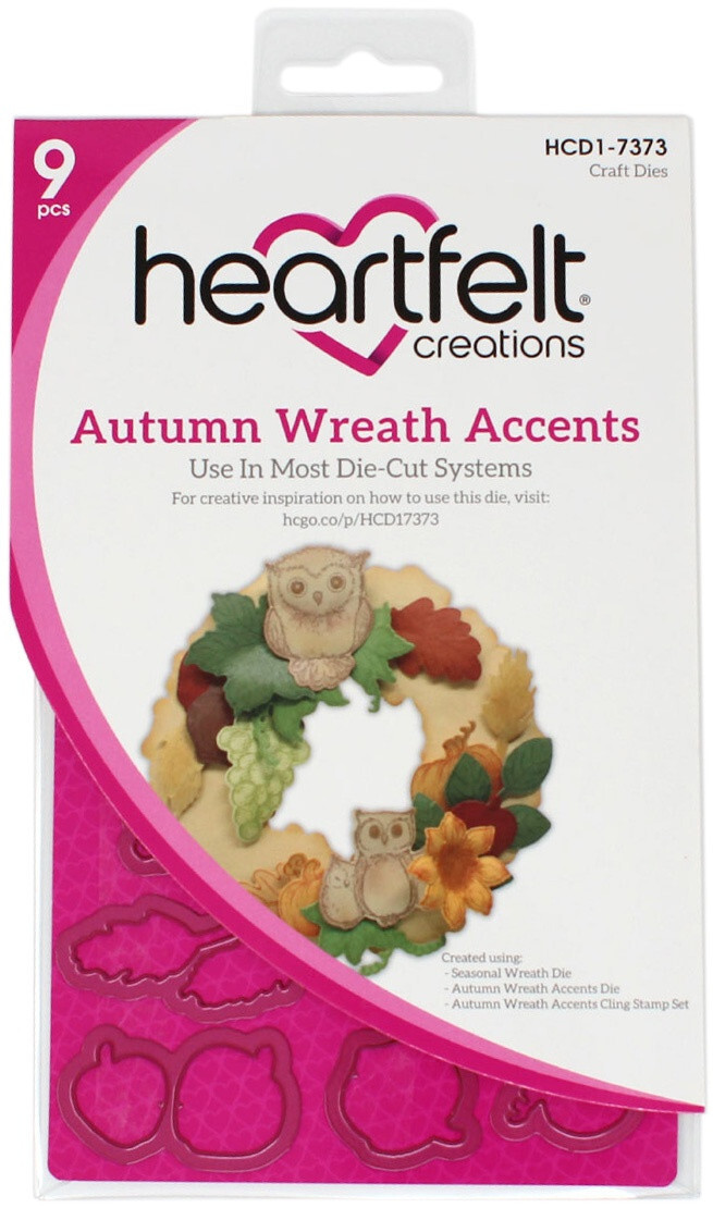 Heartfelt Creations DIE SYSTEM - AUTUMN WREATH ACCENTS - HCD1-7373 | eBay