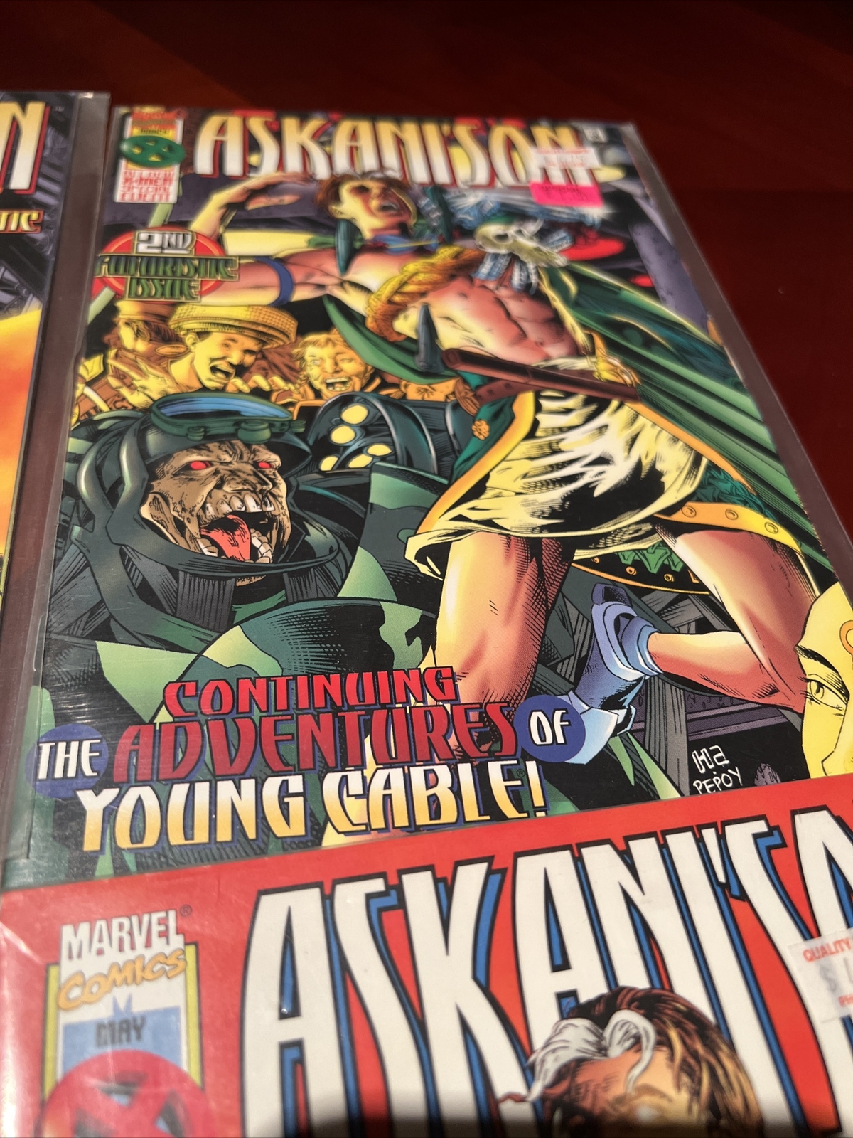 ASKANI'SON (YOUNG CABLE) #1 #2 #3 #4 1-4 Age of Apocalypse X-Man ...