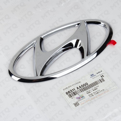 FRONT Grille Emblem Badge Logo GENUINE HYUNDAI 86311AA000 ELANTRA 2021 ...