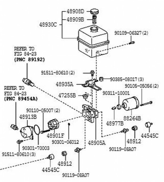 2000 Lexus Lx470 Toyota Land Cruiser Height Control Pump Motor ...