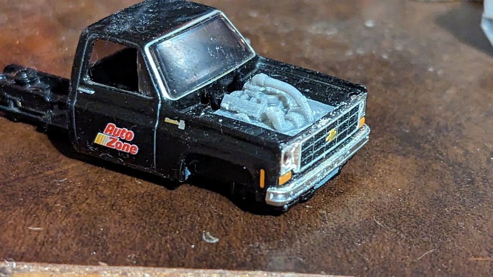 1/64 Scale Custom 3D printed engines for M2 square body LOT of 6 | eBay