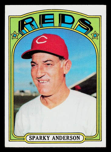1972 Topps Baseball Card #358 Sparky Anderson Cincinnati Reds | eBay