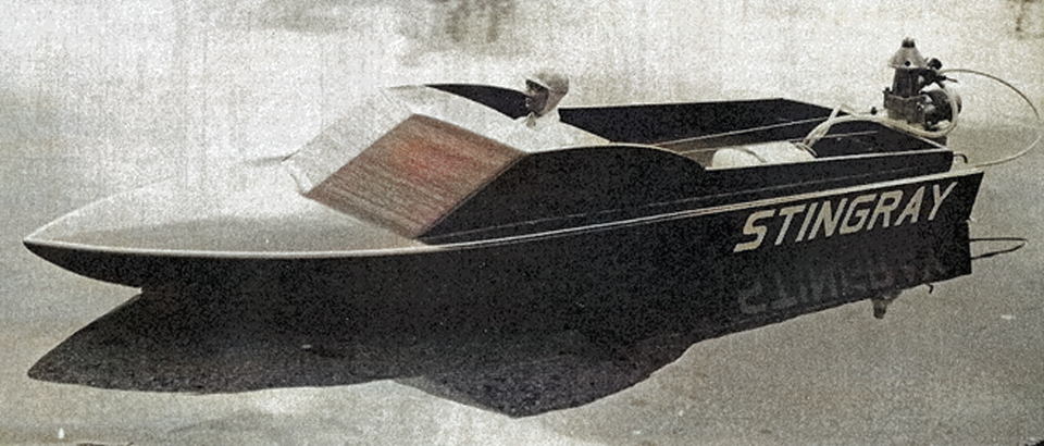 Stingray Day Cruiser Racing Ski Boat 36" RC Model Race Boat Plans ...