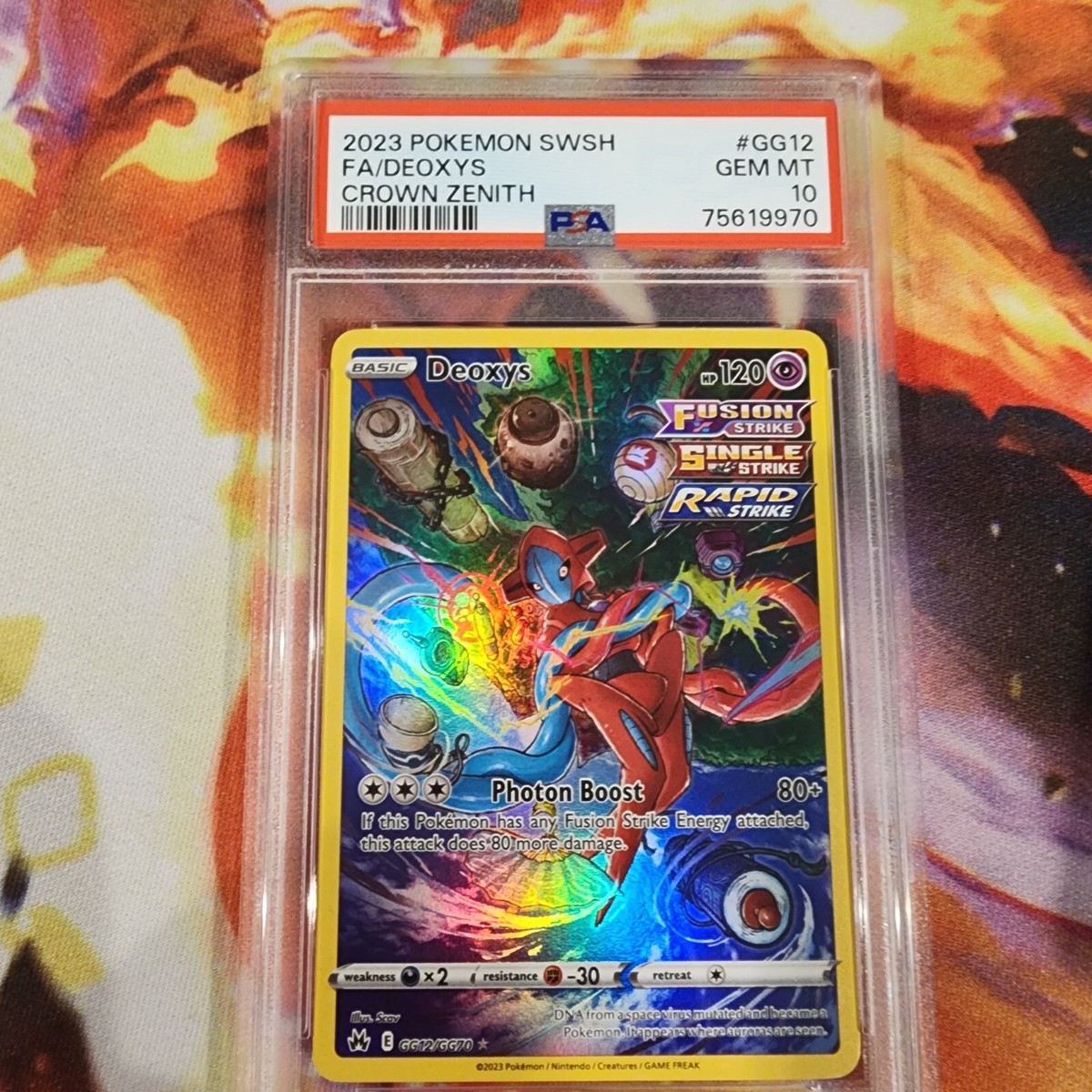 Mega Deoxys Card